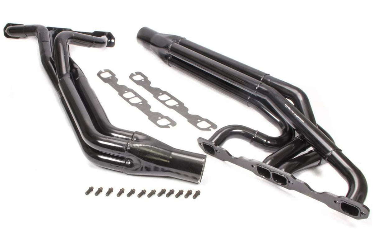Dirt Late Model Headers 604 Crate 3 Step – Coastal Race Parts