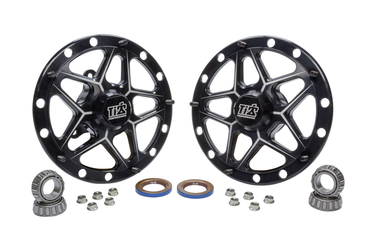 Direct Mount Front Hubs Forged Black – Coastal Race Parts